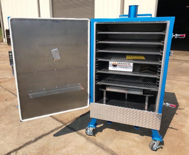Gravity Feed Smoker With Flush Doors - King Fered1985