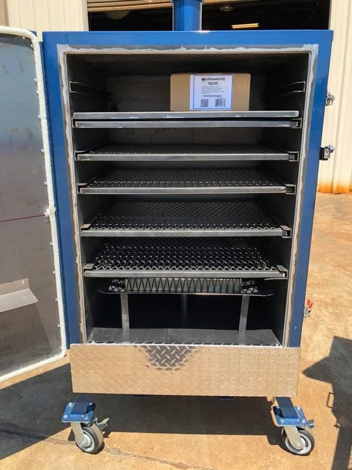 Gravity-Fed Insulated Smokers